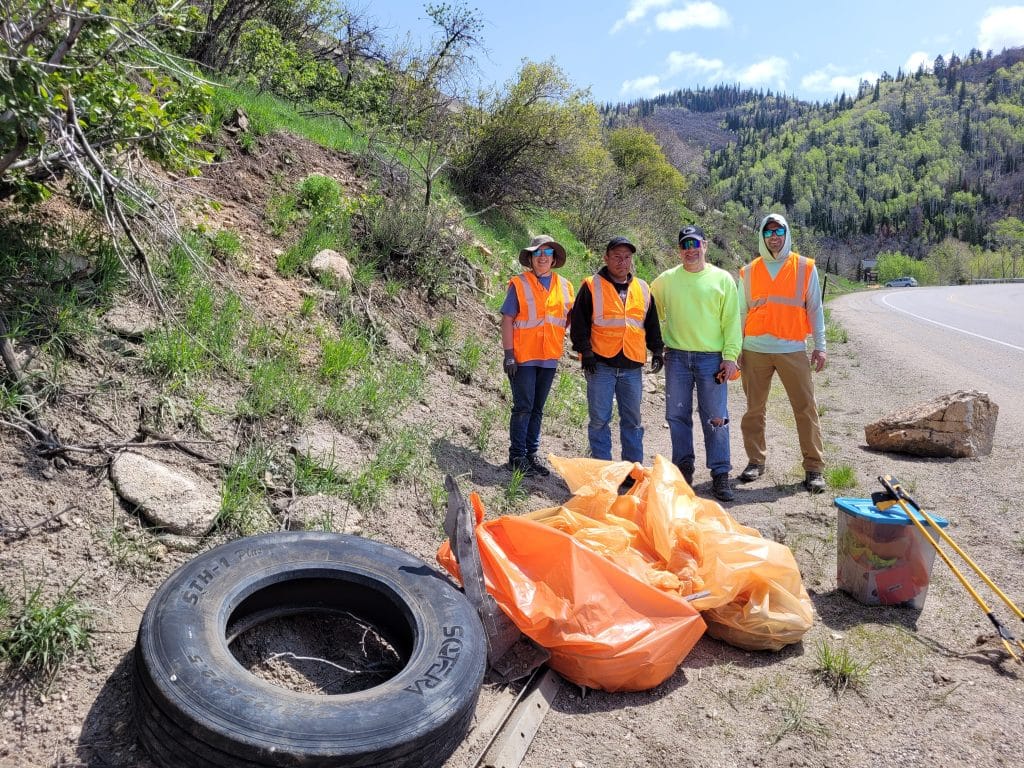 Clean-up volunteers pick up 3 large dump trucks worth of trash ...